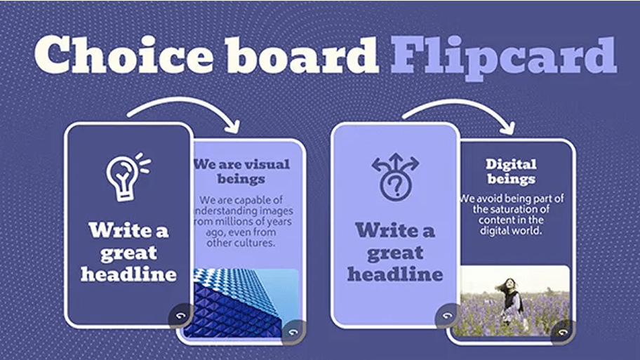 Free digital choice board maker | Genially